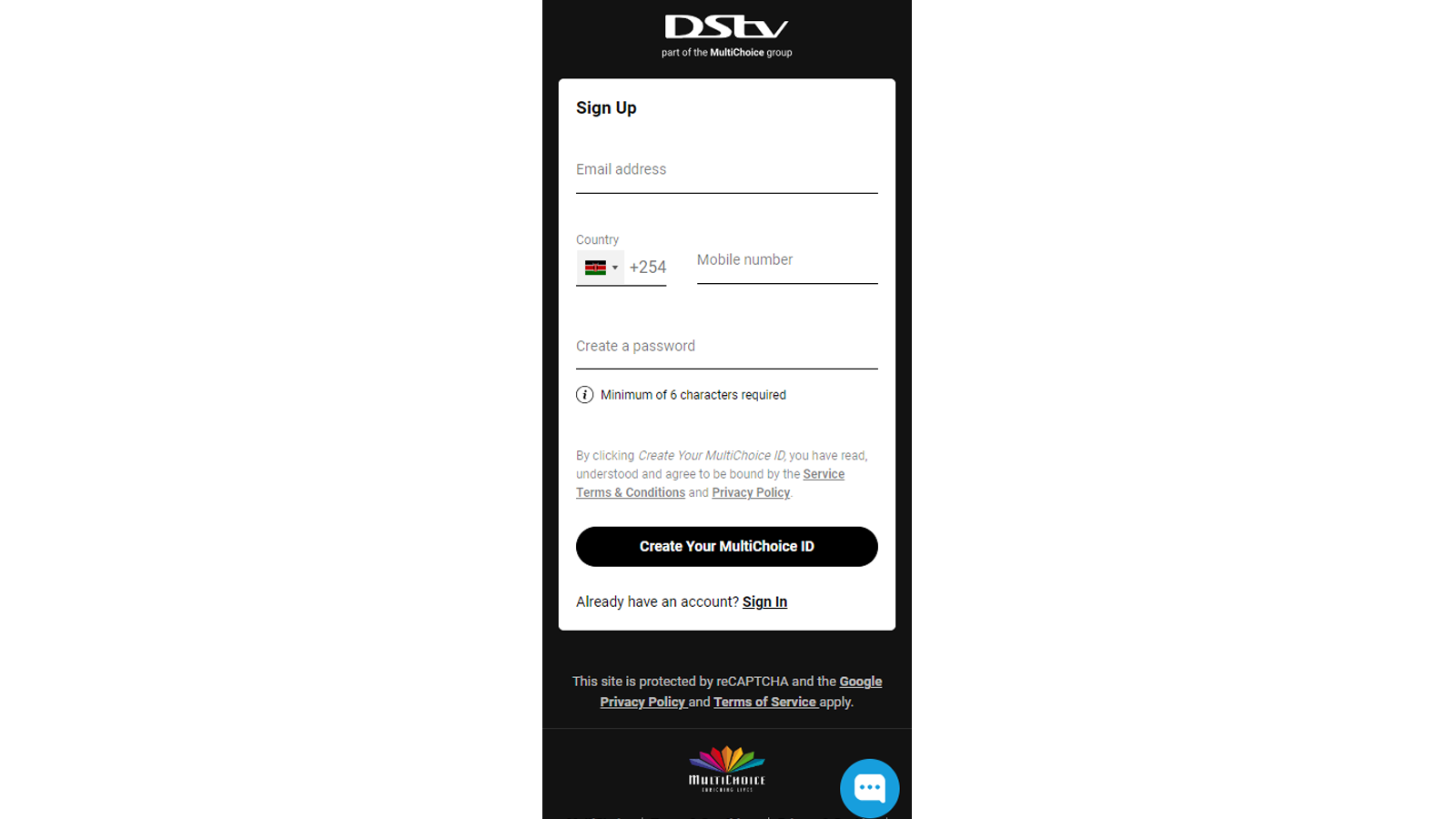 Introducing the new MyDStv Self Service website for Kenya