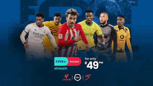 ALL the leagues, ALL the football action you crave, live on DStv!