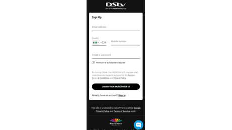 Introducing the New MyDSTV Self Service Website | DSTV Nigeria