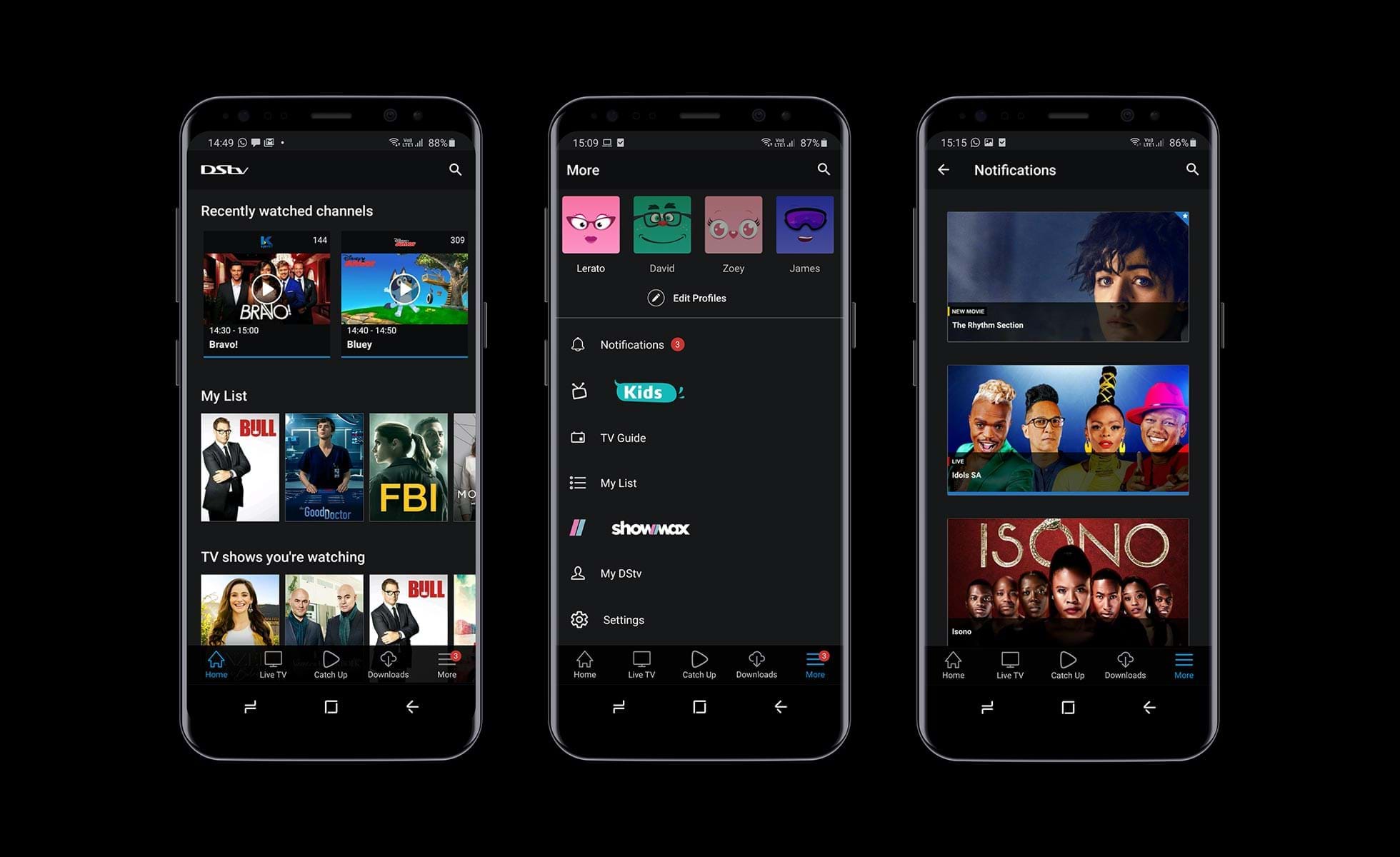 Keep an eye on your inbox in your DStv app