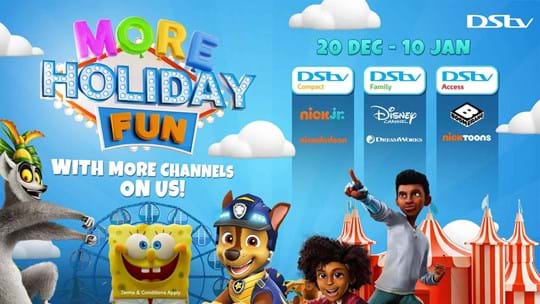 DStv Kids’ Open Window 20 December-10 January