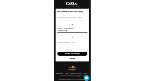 Introducing the new MyDStv Self Service website for Ghana