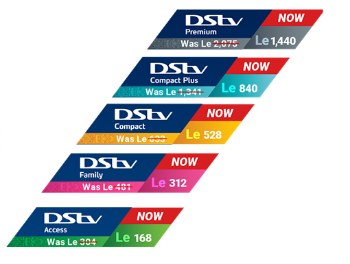 Get DStv at a SMALL price today and enjoy BIG entertainment.