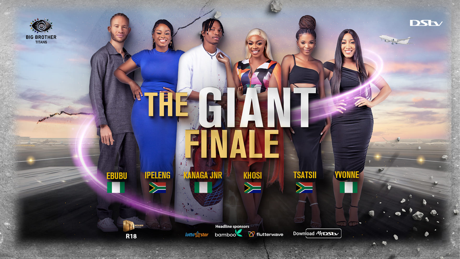 Vote for your favourite Big Brother Titans Housemate with the DStv App