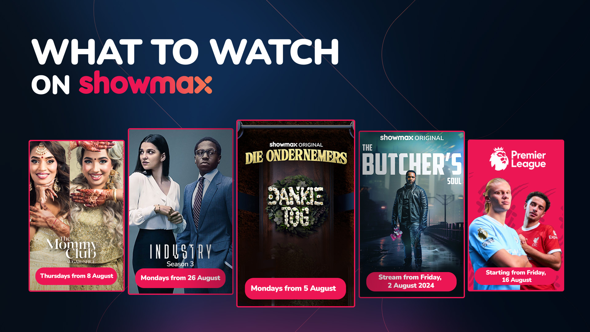 What to stream on Showmax in August 2024