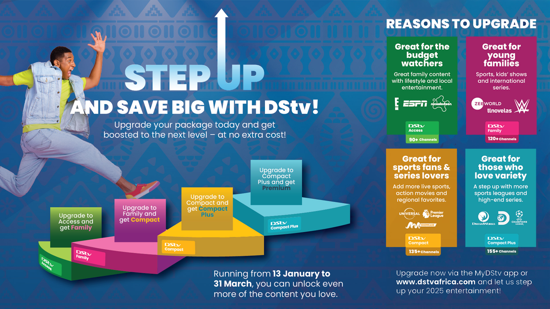 Step Up And Save Big With DSTV | DSTV Nigeria