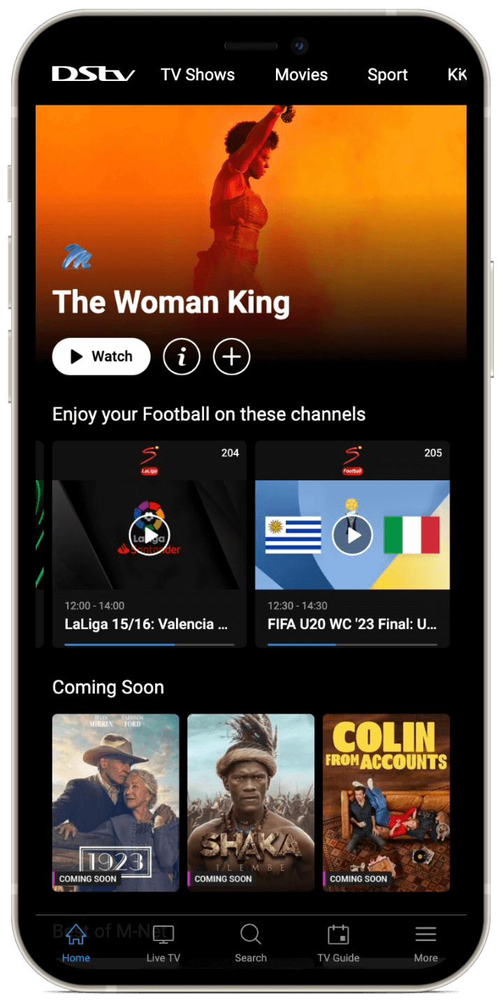 Get DStv Streaming today