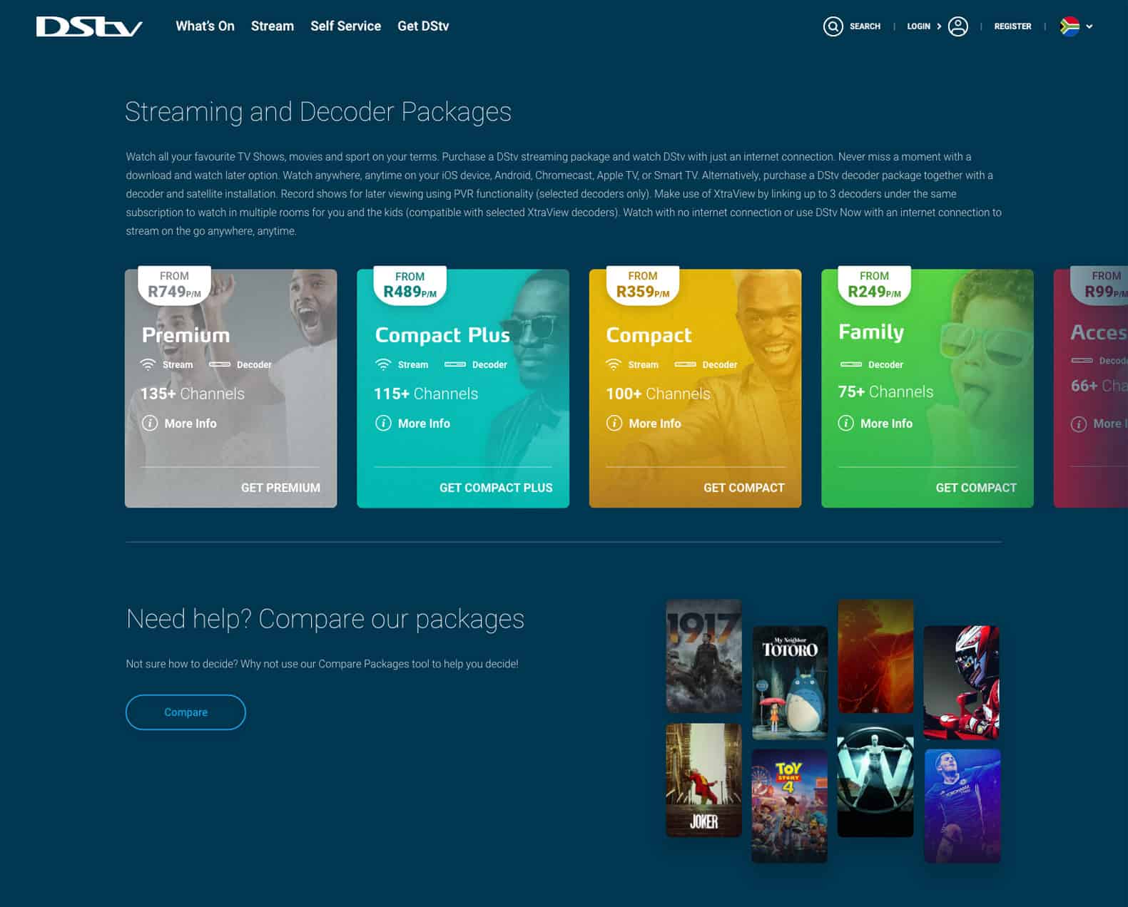 DStv Streaming offers all the benefits of DStv with no dish installation