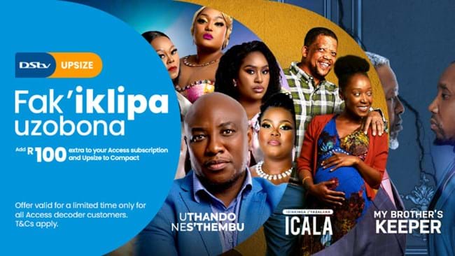 Pay R100 extra for DStv Compact & Premium and get upgraded
