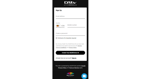 Introducing the new MyDStv Self Service website for Uganda