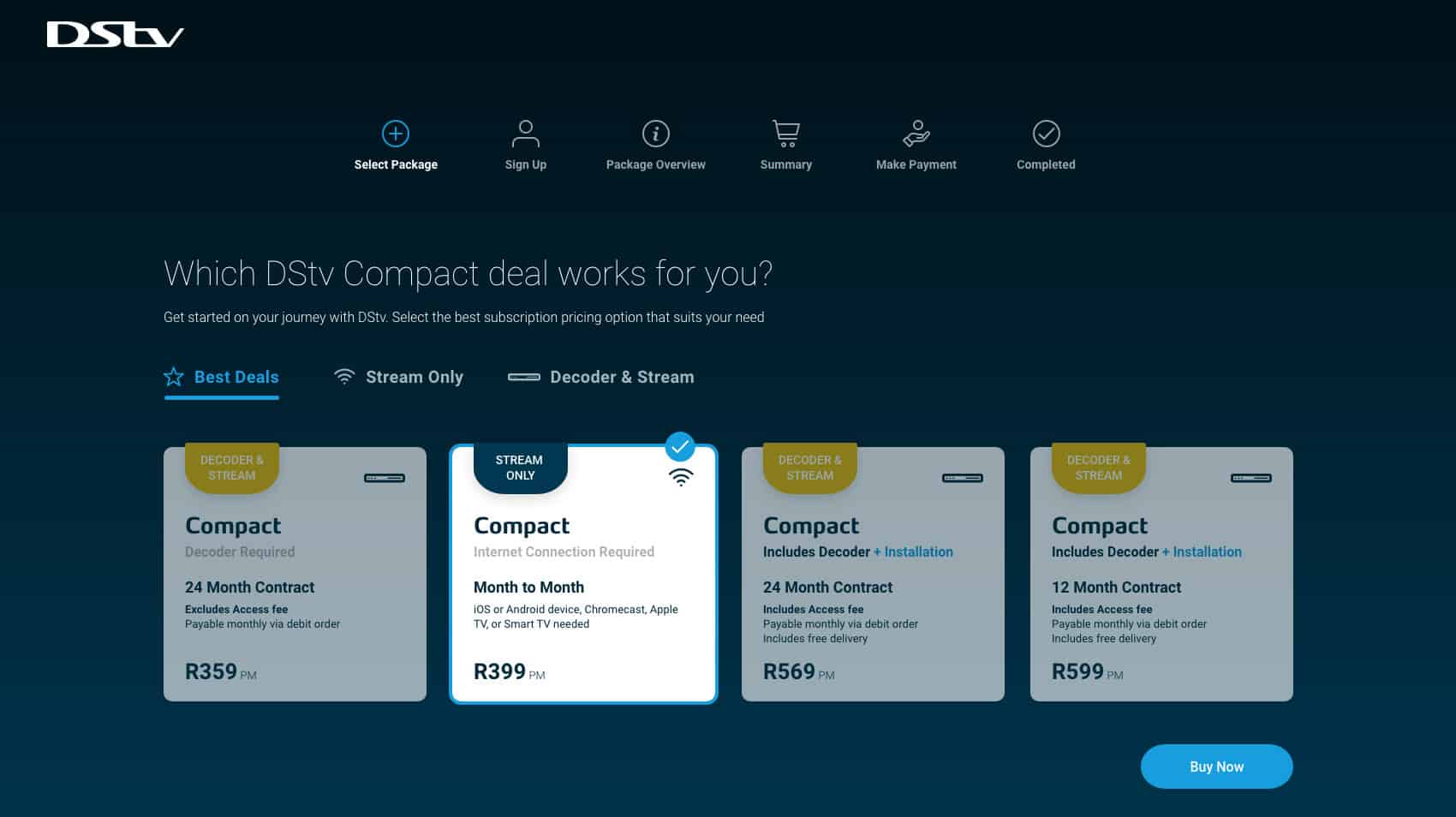 DStv Streaming offers all the benefits of DStv with no dish installation