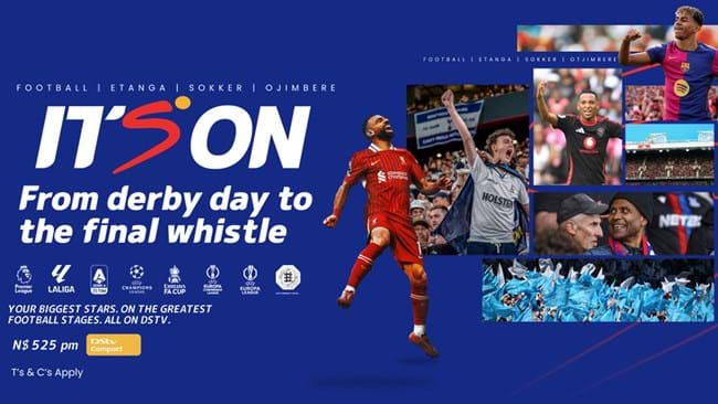 Catch the upcoming 2025/26 Football Season on DStv! - DStv Namibia